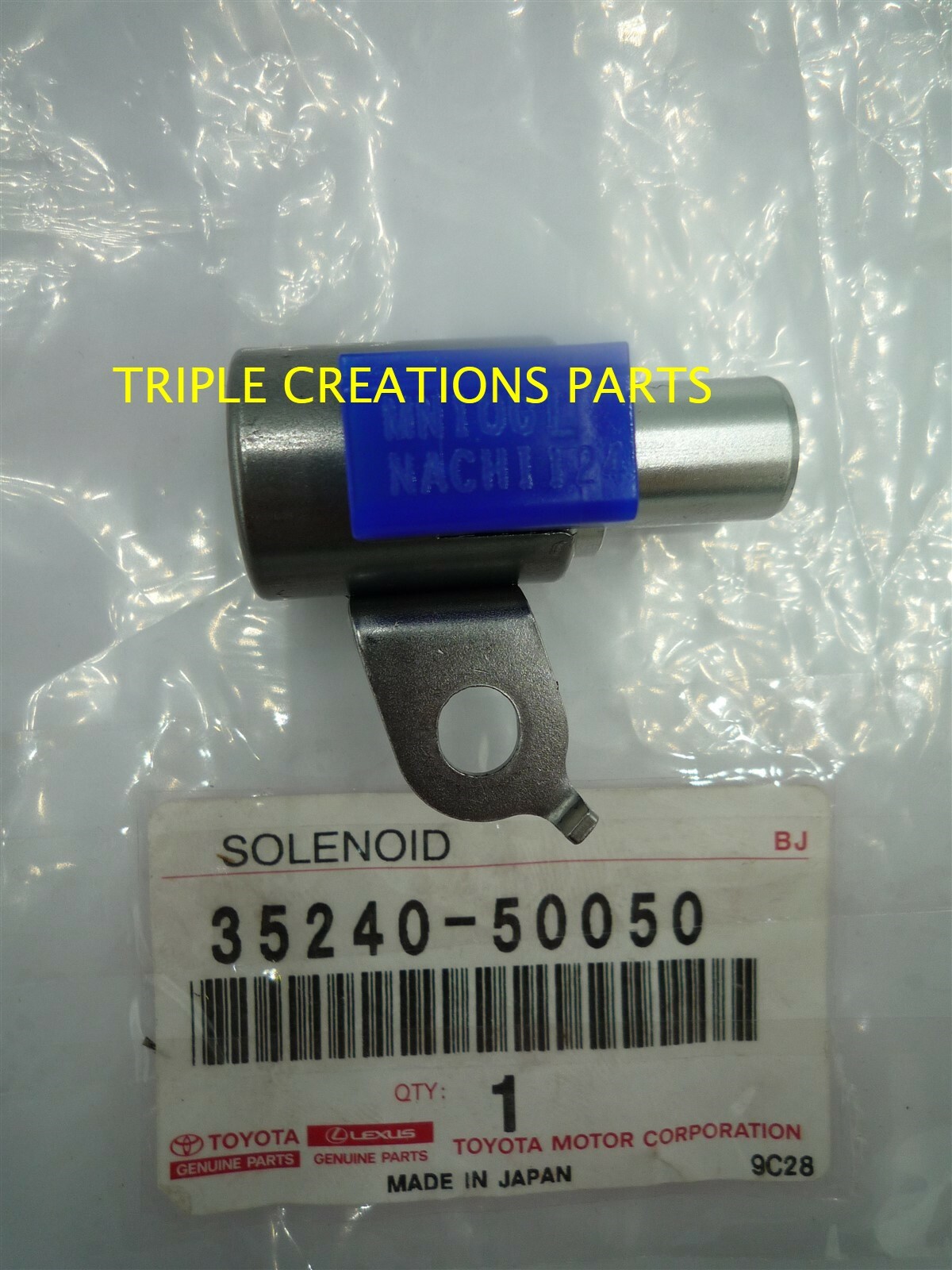 Genuine Toyota Solenoid Assy Automatic Transmission 3 Way 35240-50050 ...