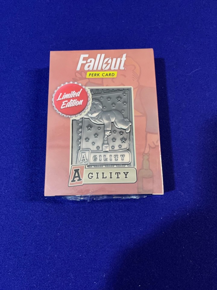 Fallout 76 Perk Cards Limited Edition NEW PICK 1 AGILITY CHARISMA ...
