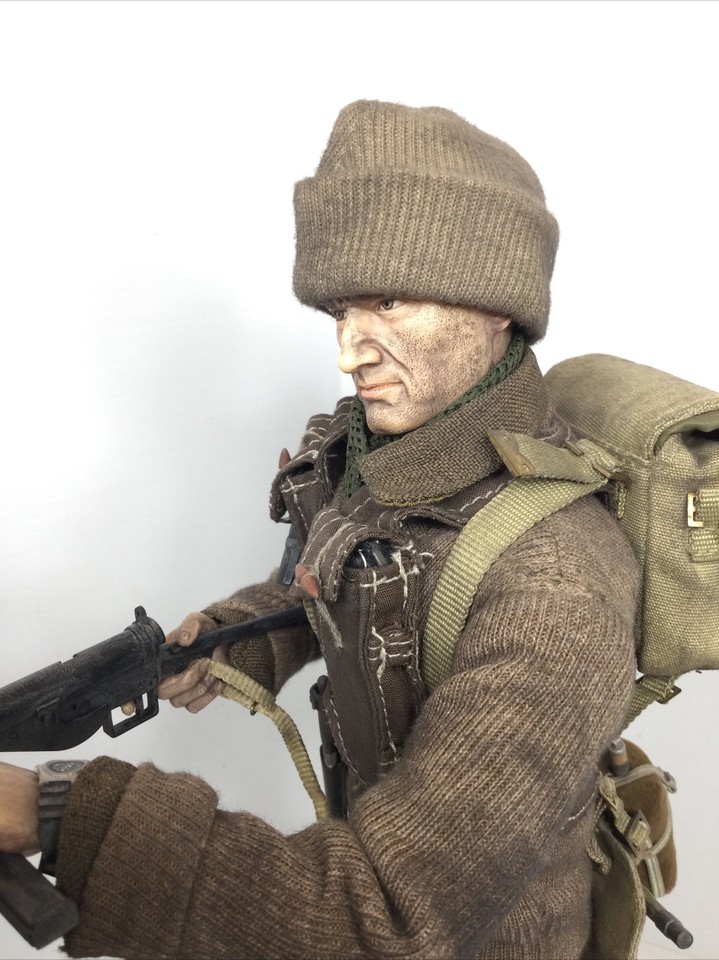1/6 DRAGON CUSTOM WW2 BRITISH ROYAL MARINE NIGHT RAID COMMANDO STEN ...