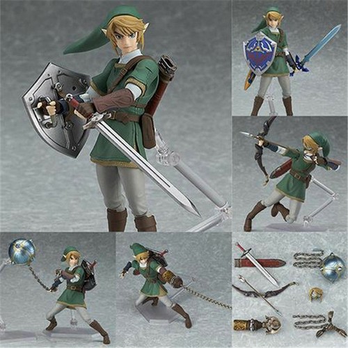 The Legend of Zelda: Twilight Princess Link Figure Figma 320 Model Toy ...