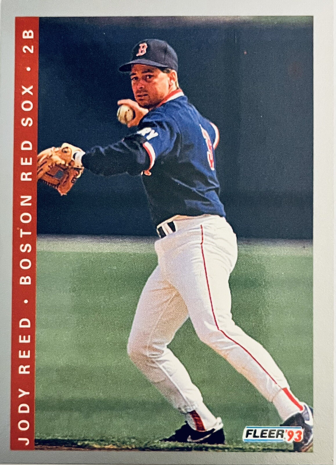 Brand New: Vintage 1993 Fleer Jody Reed Boston Red Sox Trading Card | eBay