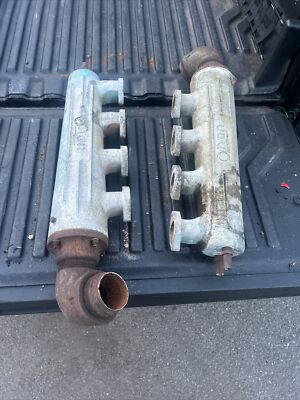 Onan Ford Headers, Water Cooled, Marine, 429, 460, Exhaust Manifold ...