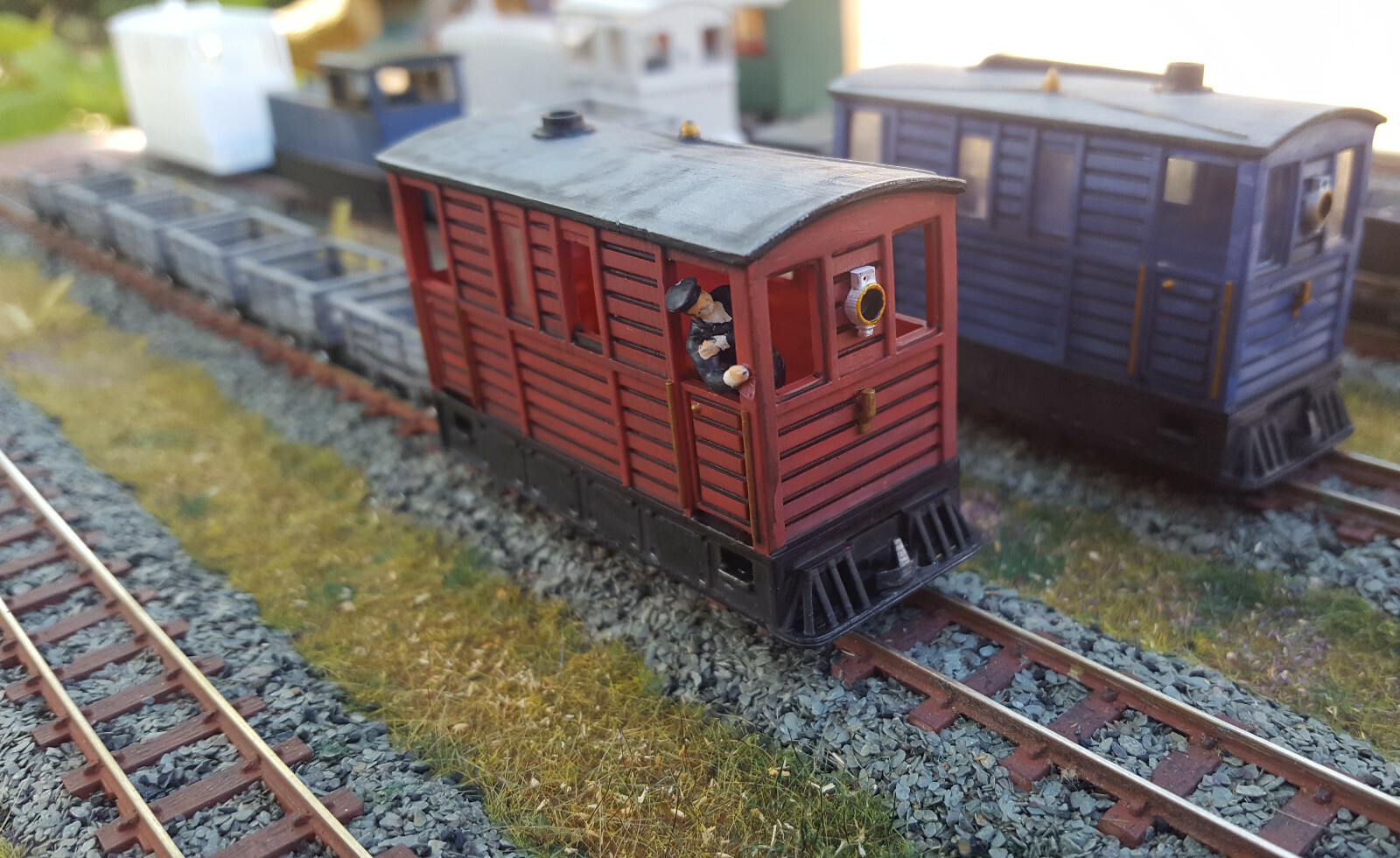 OO9/009 Steam Tram Railcar Locomotive body kit for KATO 11-109 chassis ...