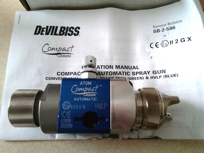 DeVilbiss- Compact automatic HVLP Paint Spray Gun | eBay
