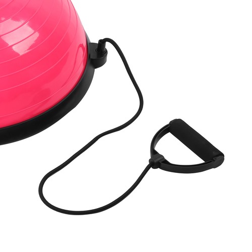 Yoga Training Ball With Straps Anti Slip Fitness Balance Half Ball For ...