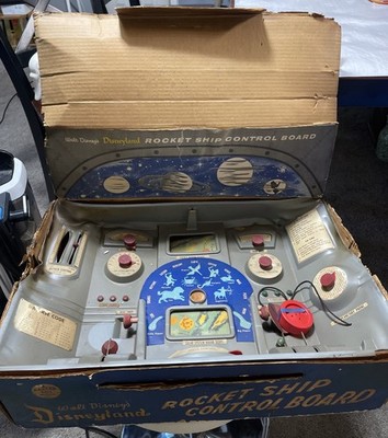 Disneyland Rocket Ship Control Board 1955 | eBay