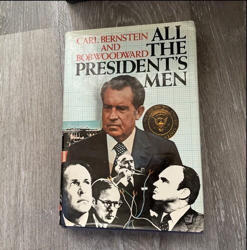 1974 Vintage All the President's Men Book by Bob Woodward and Carl ...