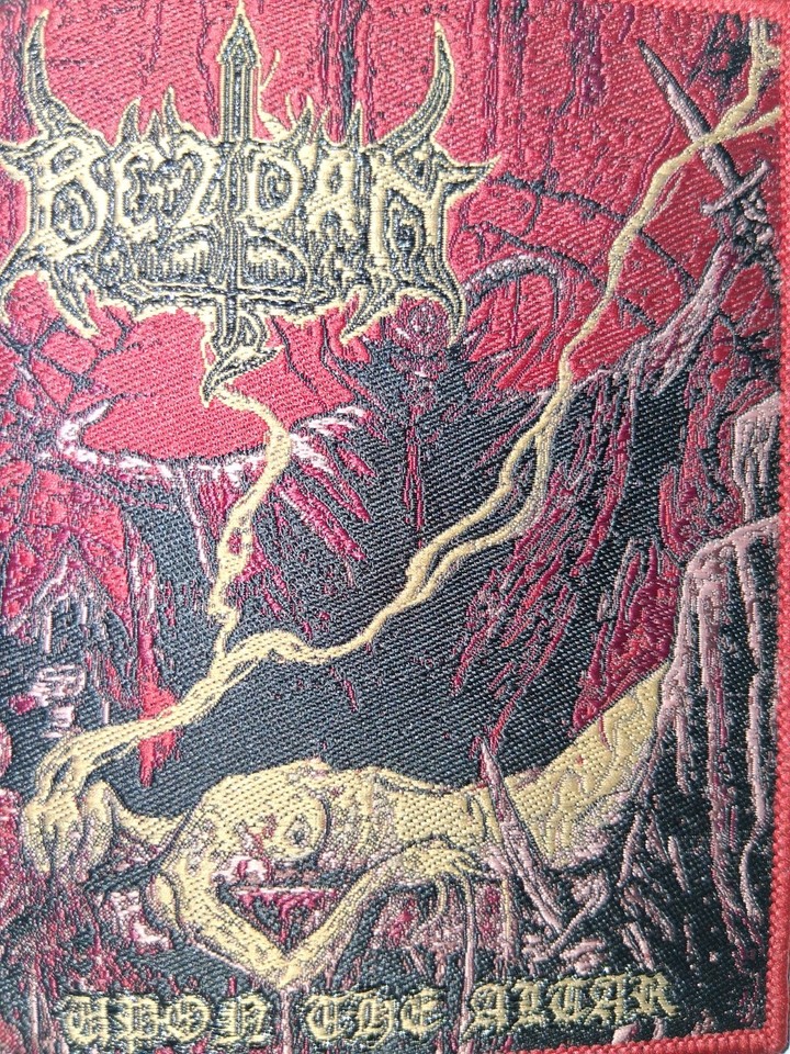 Bezdan Upon The Altar Red Border Woven Patch | eBay UK