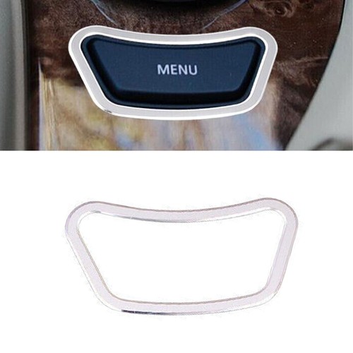 For BMW 5 Series 04-2010 Silver Aluminum Middle Console Multimedia ...