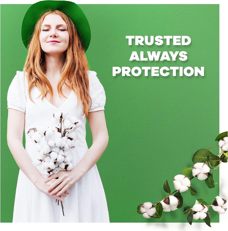 Always Cotton Protection Ultra Normal Sanitary Towels, Size 2 with ...