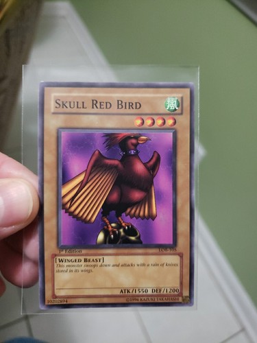 Skull Red Bird Lob 1ST Edition LOB-105 Common Yugioh NM Never Played ...