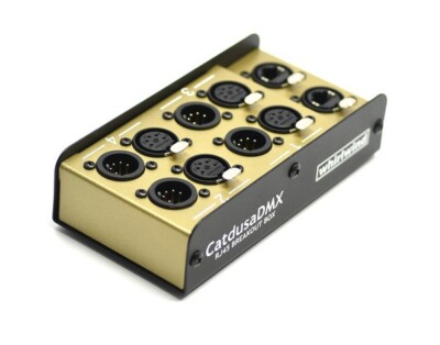 Whirlwind Catdusa DMX Snake Box RJ45 Cat5 interconnect for Lighting ...
