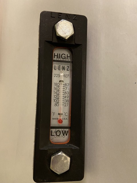 Lenz T-550-5 5" Level Temp Gauge With 1/2-13 Mounting Bolts for sale ...