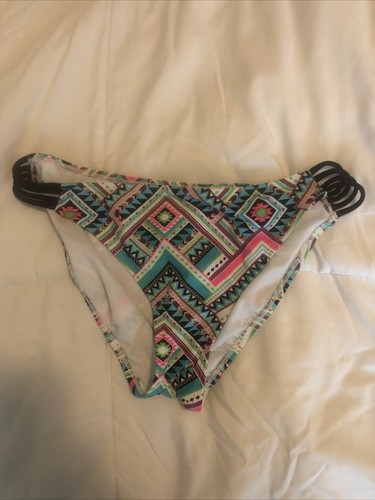 HULA HONEY Women's Bikini Swimsuit Bottom XL Geo Print Multicolor | eBay