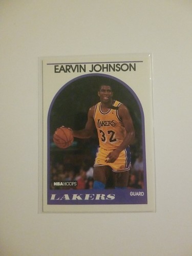 1989-90 NBA Hoops #270 Magic Earvin Johnson Los Angeles Lakers | eBay