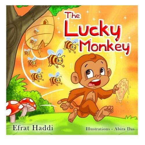 Childrens books : The Lucky Monkey ,( Illustrated Picture Book for ag ...