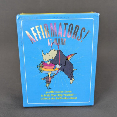 Affirmators at Work 50 Affirmation Cards to Help You Help Yourself New ...