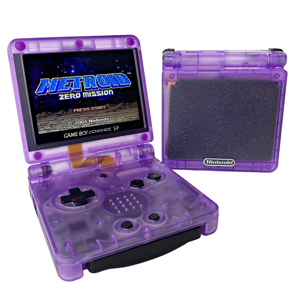 Game Boy Advance SP IPS V2 V5 M2 LCD Backlit Custom Console Gameboy ...