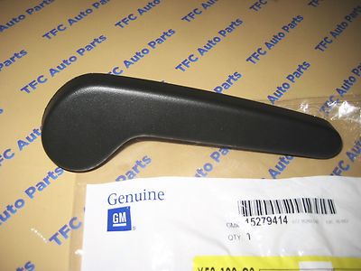 Chevrolet GMC Cadillac LH Driver Black Rear Seat Recliner Handle Lever ...