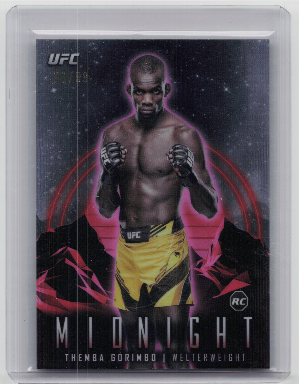Themba Gorimbo 2024 Topps Midnight UFC #99 Base Price Guide - Sports ...