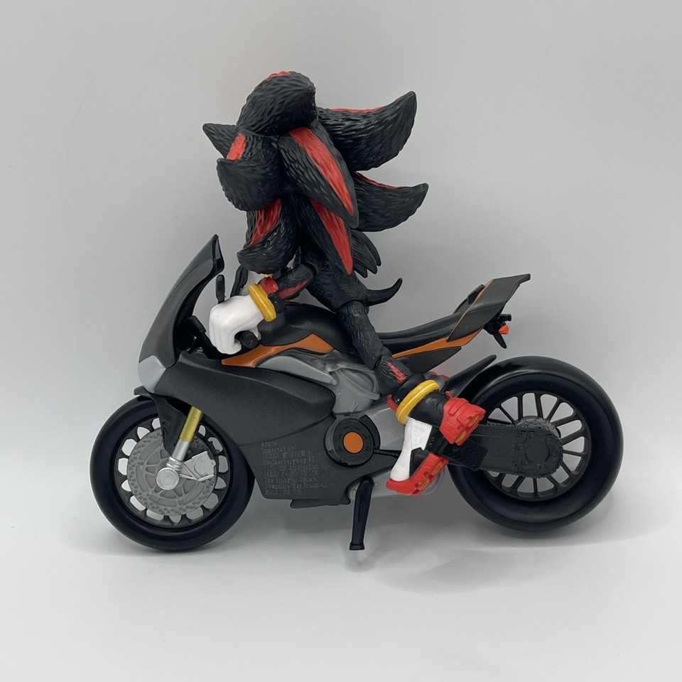 Shadow and Motorcycle - Sonic the Hedgehog 3 Movie 5" Toy Action Figure ...