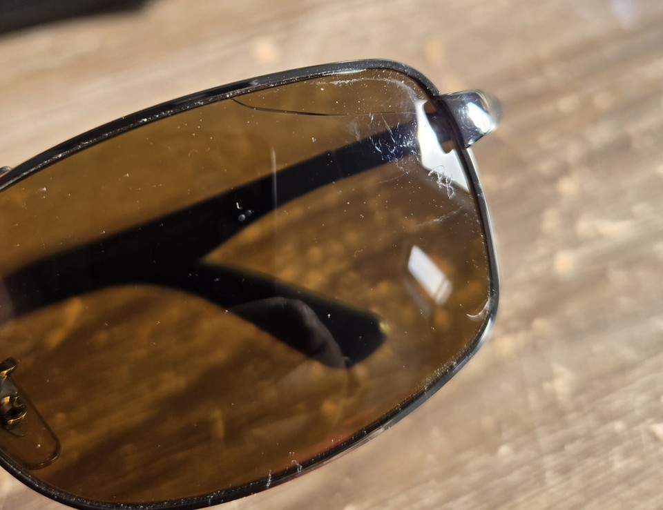 Ray-Ban RB3465 Sunglasses Gunmetal / Brown Polarized | eBay