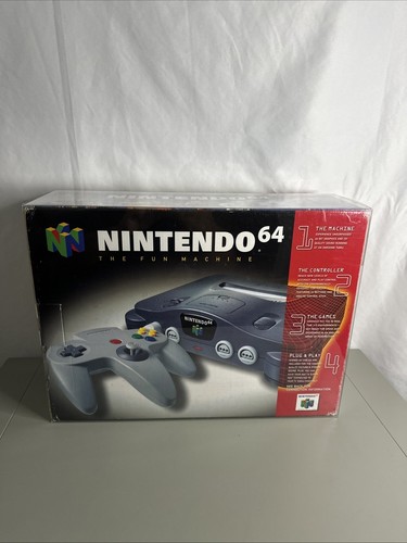 Nintendo 64 N64 System Console Complete In Box CIB w/ Expansion Pak ...