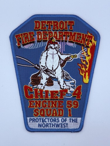 Detroit Michigan Fire Department Patch | eBay