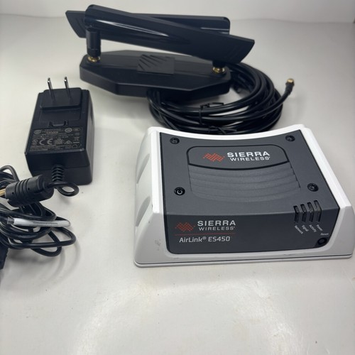 Sierra Wireless Airlink ES450 Verizon 4G LTE Gateway W/ Antenna & Power ...