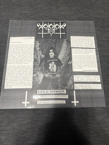 Vothana Hoang Gia 10” NSBM Absurd Horna Eisenwinter Kristallnacht Aryan ...