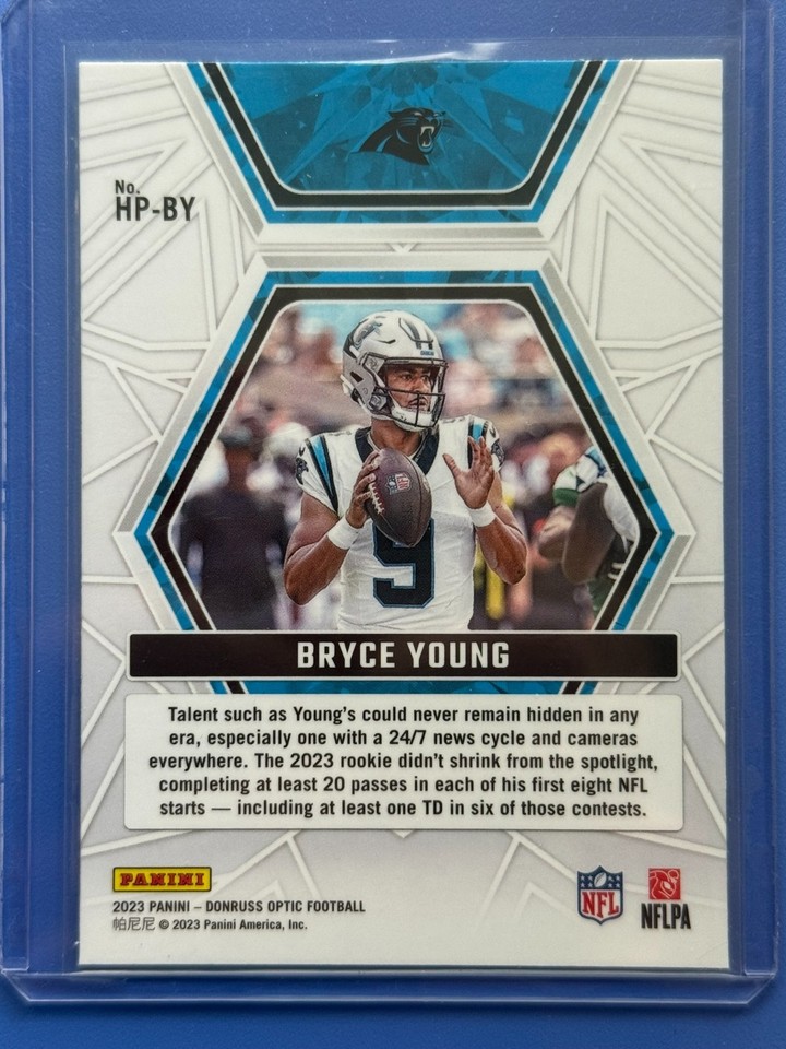 2023 Panini Donruss Optic - Hidden Potential Bryce Young #HP-BY (RC ...