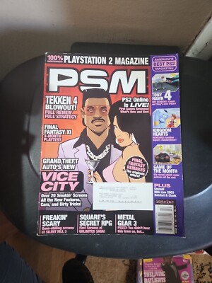 PSM Playstation Magazine 63 October 2002 Vol 6 Grand Theft Auto Vice ...