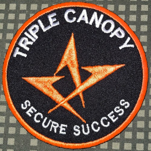 Triple Canopy Secure Success Security Mercenary Soldier Patch Repro New ...