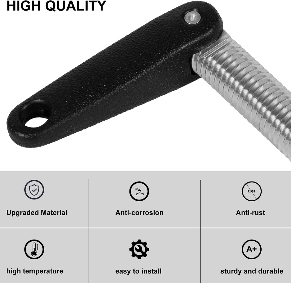 For Johnson Evinrude Outboard Boat Motor Transom Clamp Screw & Handle ...