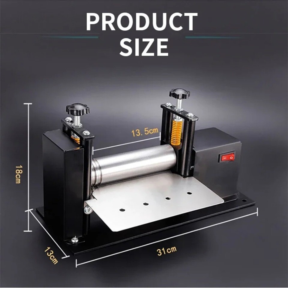 Leather Drawing Machine Hand Rub Rubber Cylinder Machine Leather Press ...