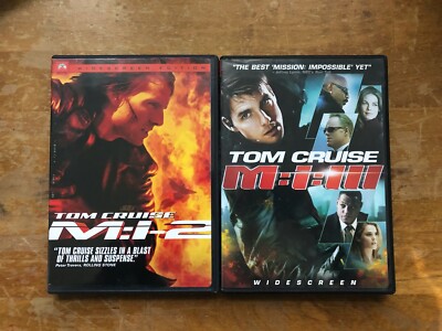 (2) dvd's MI 2, MI III | eBay