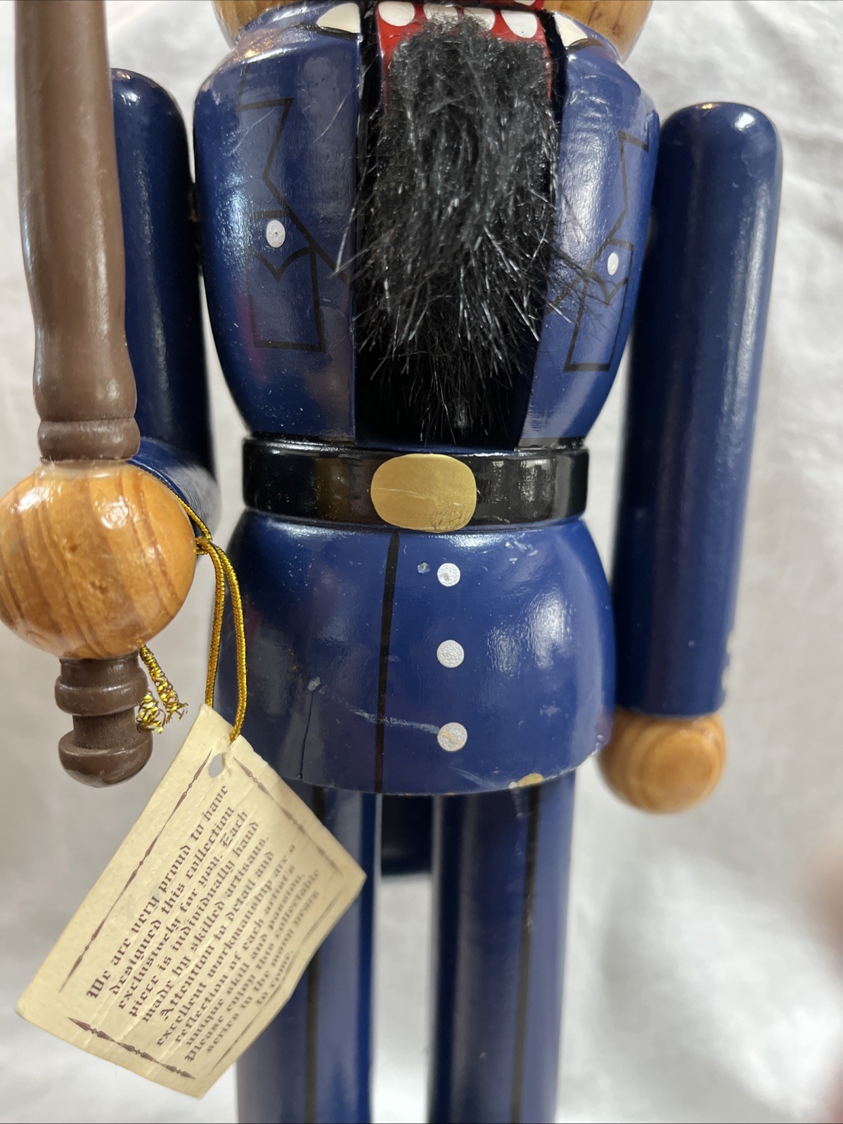 2008 Limited Edition 14” Nutcracker Policeman Bobby Christmas Police ...