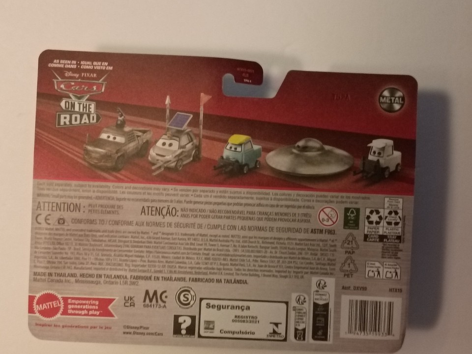 Disney Pixar Cars Character multipack Nicole Revwell,Movie Prop ...