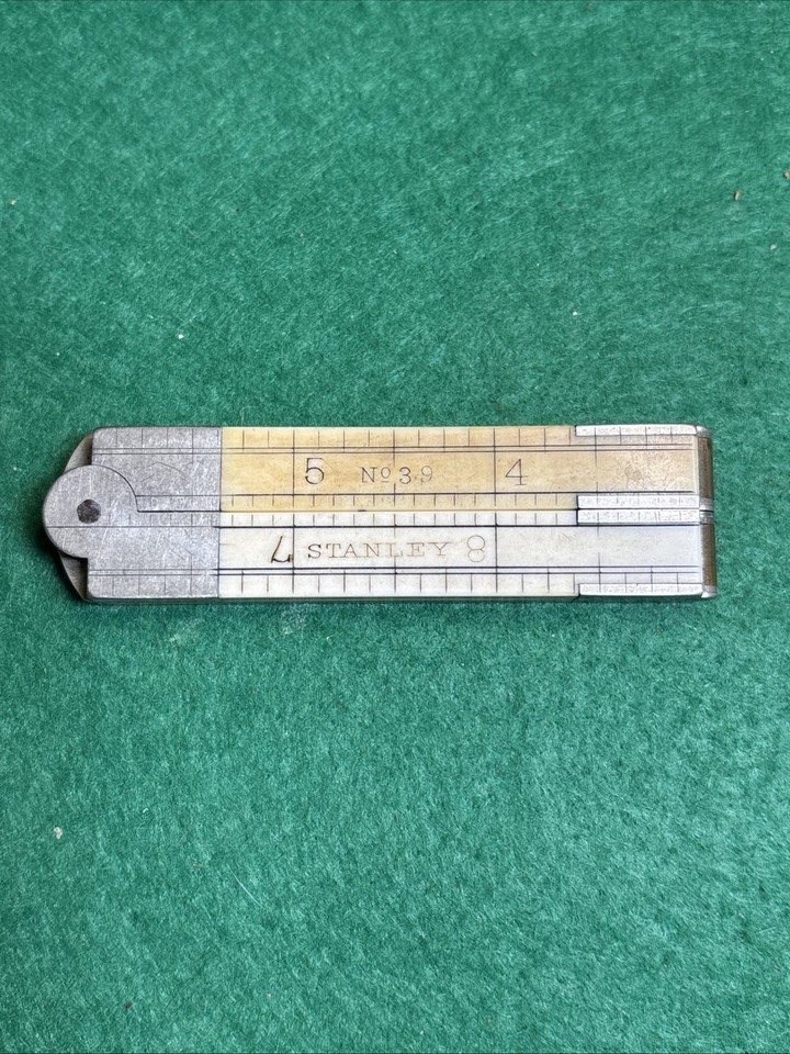 Antique Stanley Rule No. 39 German Silver Caliper | eBay