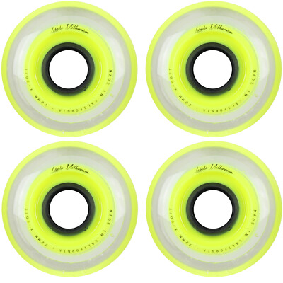 Labeda Millennium Gripper Yellow Roller Hockey Inline Wheels 72mm X ...