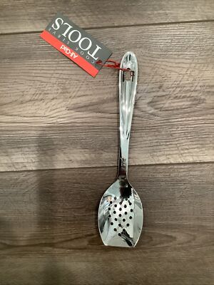 All-Clad 9.5" Slotted Serving Spoon Cook Serve Tool 18/10 SS Brand New ...