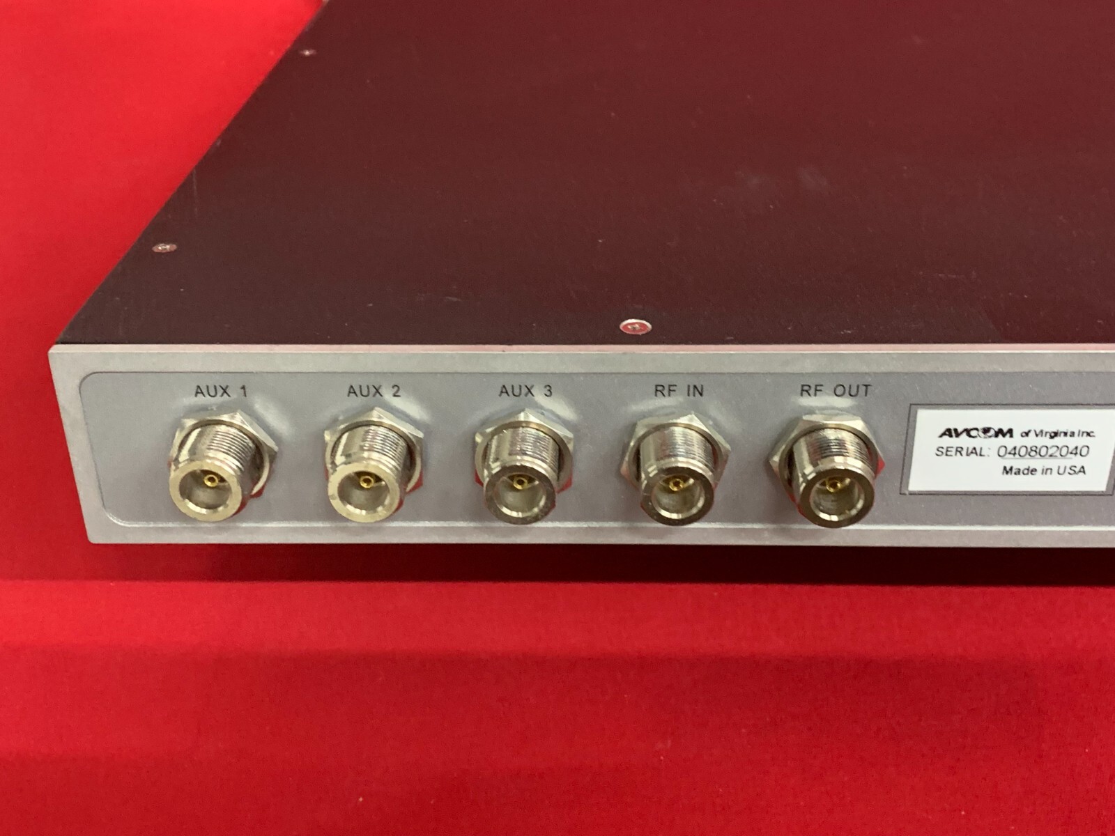 Avcom RSA-3000N Remote Spectrum Analyzer | eBay