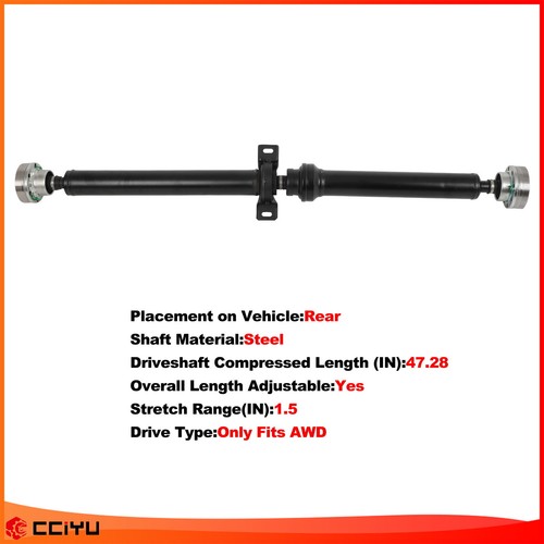 CCIYU Rear Driveshaft For Jeep Grand Cherokee WK2 11-19 AWD/4WD 976-982 ...