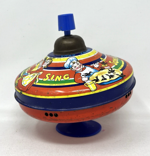 Vintage Chad Valley Humming Spinning Top - No Sound #E1 | eBay UK