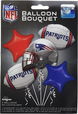 New England Patriots NFL Football Sports Party Decoration Mylar Balloon ...