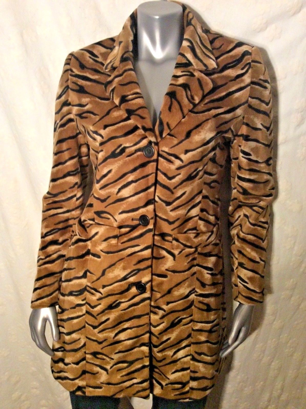 Mitsu London By Adler Unique Designer Coat Faux Fur SM U.S.Domestic ...