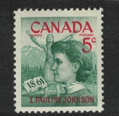 canada stamps - 1961 northern development - 5c emerald/red- Mint NH ...