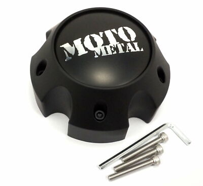 Moto Metal S-Black Center Cap 5.75"OD for MO978 Razor MO202 MO975 ...