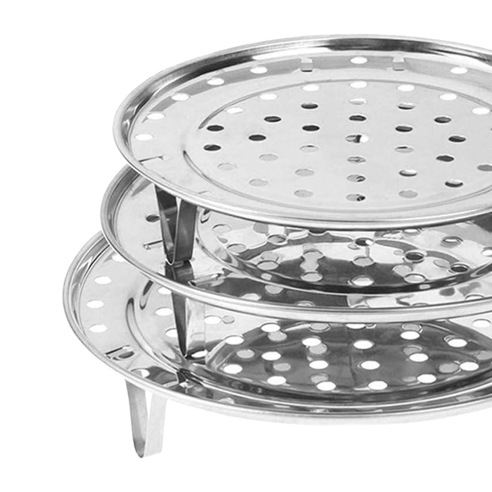 3 Pieces Steamer Insert Steaming Stand for Baking Cooking Steaming | eBay