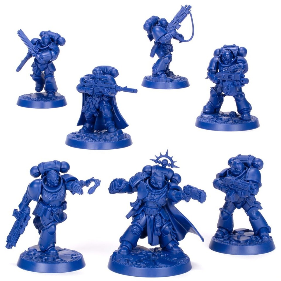 Ultramarines Space Marine Heroes 2023 Warhammer 40,000 Blind Box of 8 ...